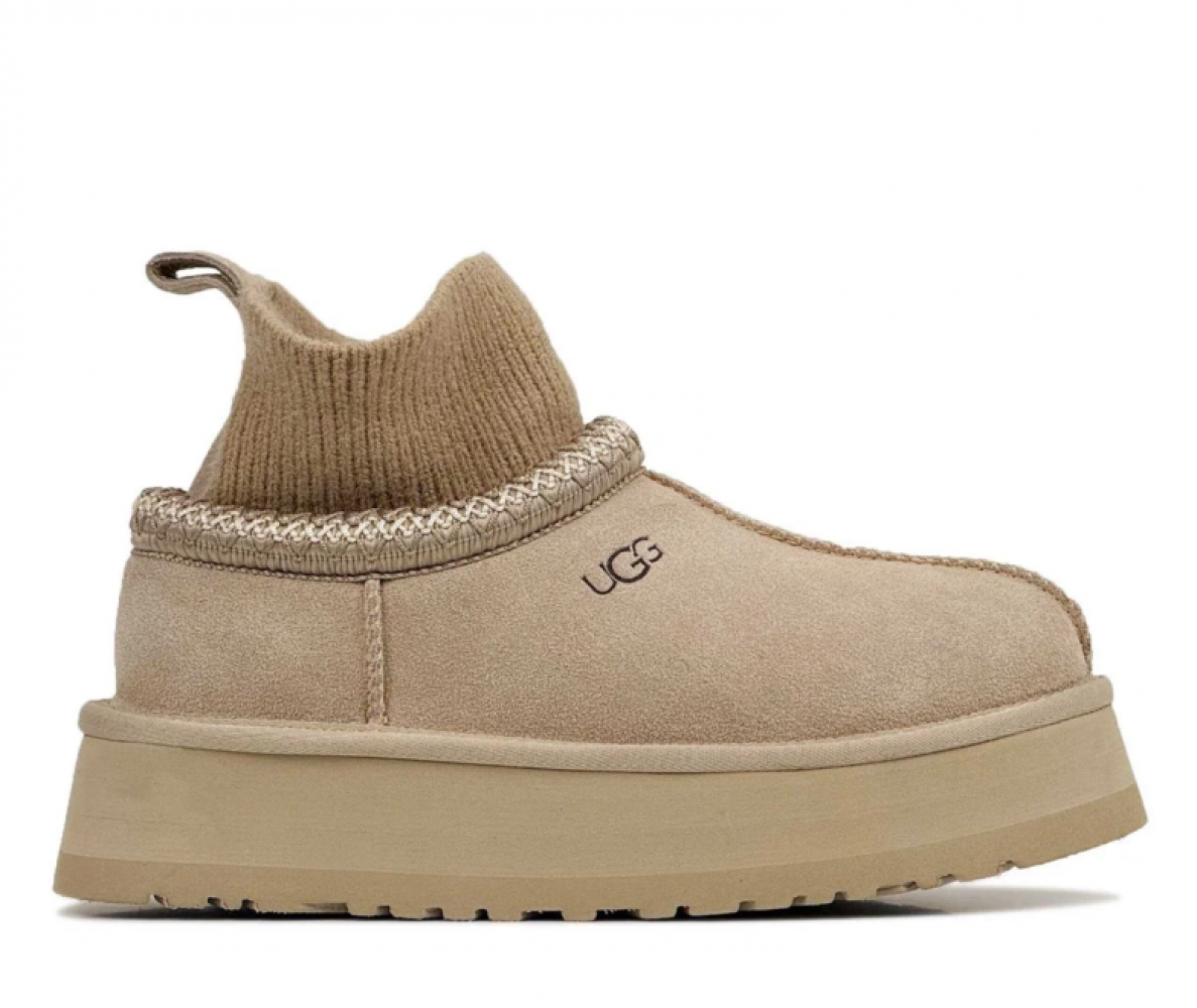 Ugg Tazz Knit Platform Sand